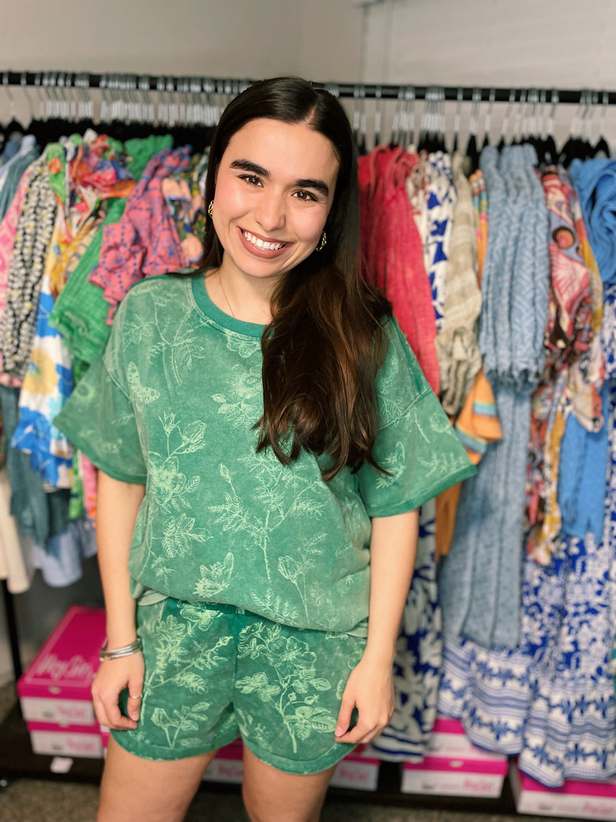 Green Set – Pink Lemonade Clothing Boutique