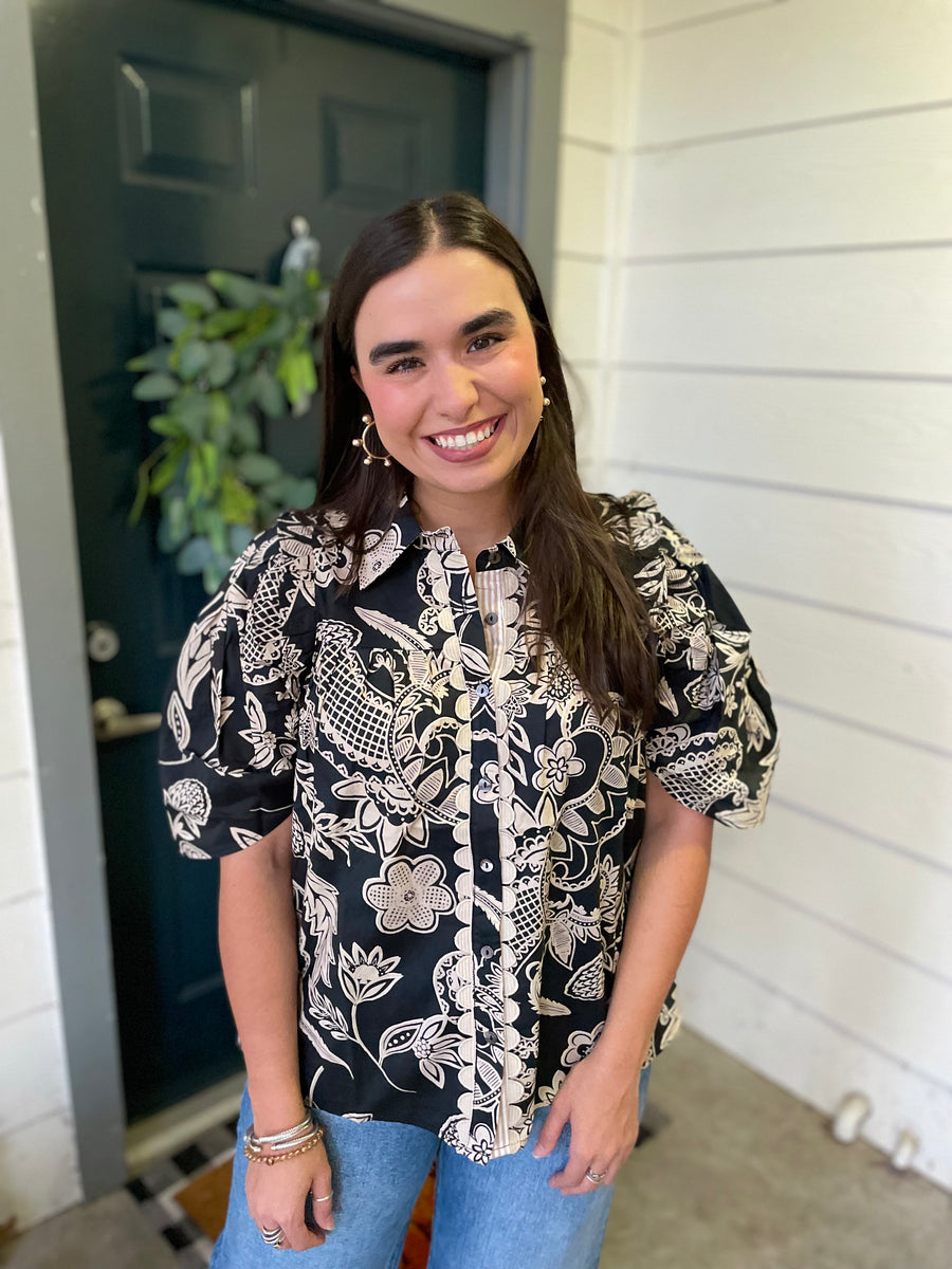 Business Casual Top – Pink Lemonade Clothing Boutique